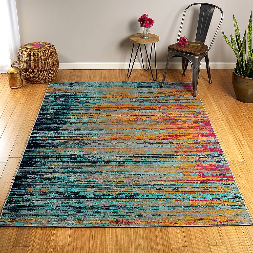 Best Buy: Kaleen Zuma Beach Collection 5'3" x 7'3" Area Rug Multi ZUM05-86-5373