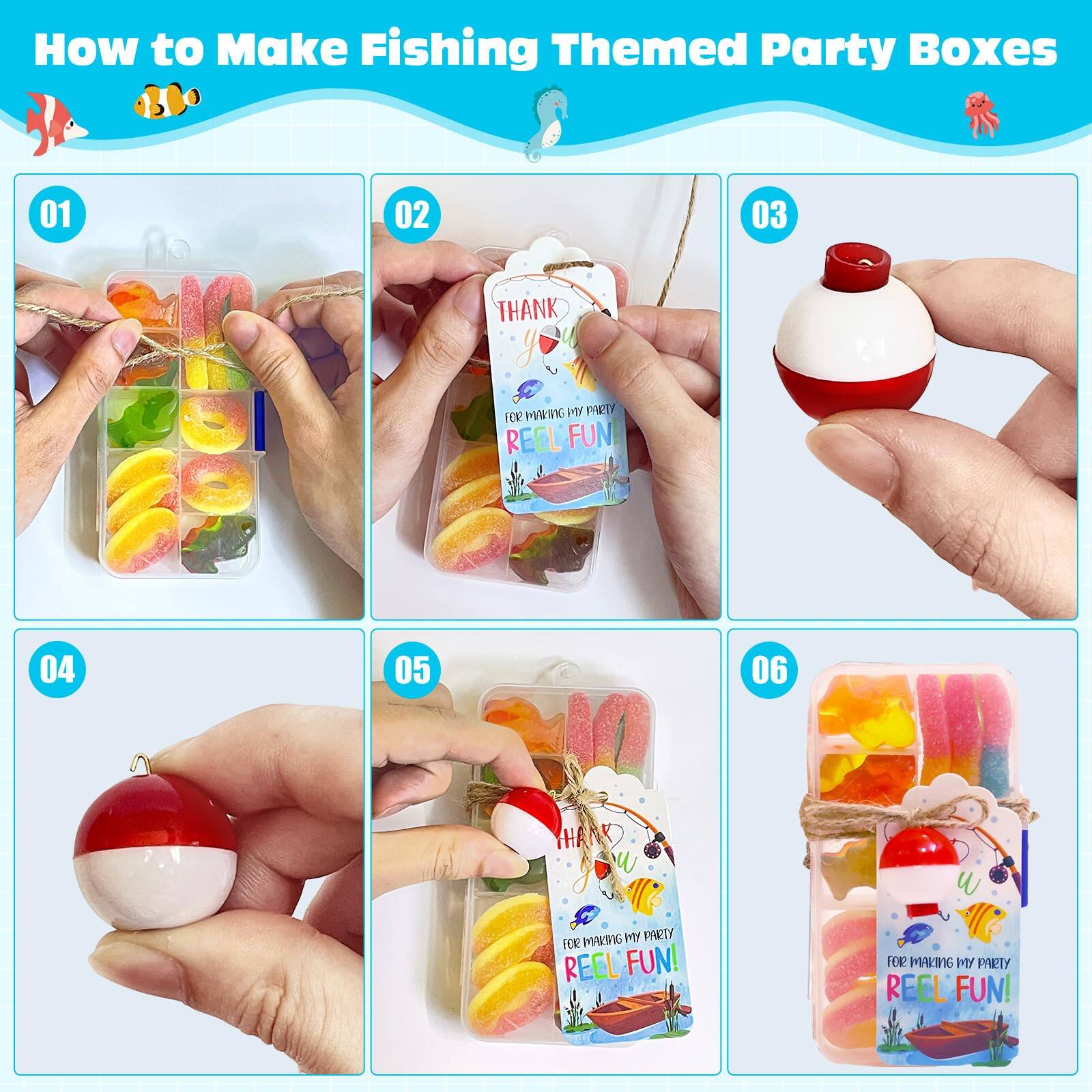 Paradigms Interiors Fishing Candy Little Tackle Boxes For Birthday ...