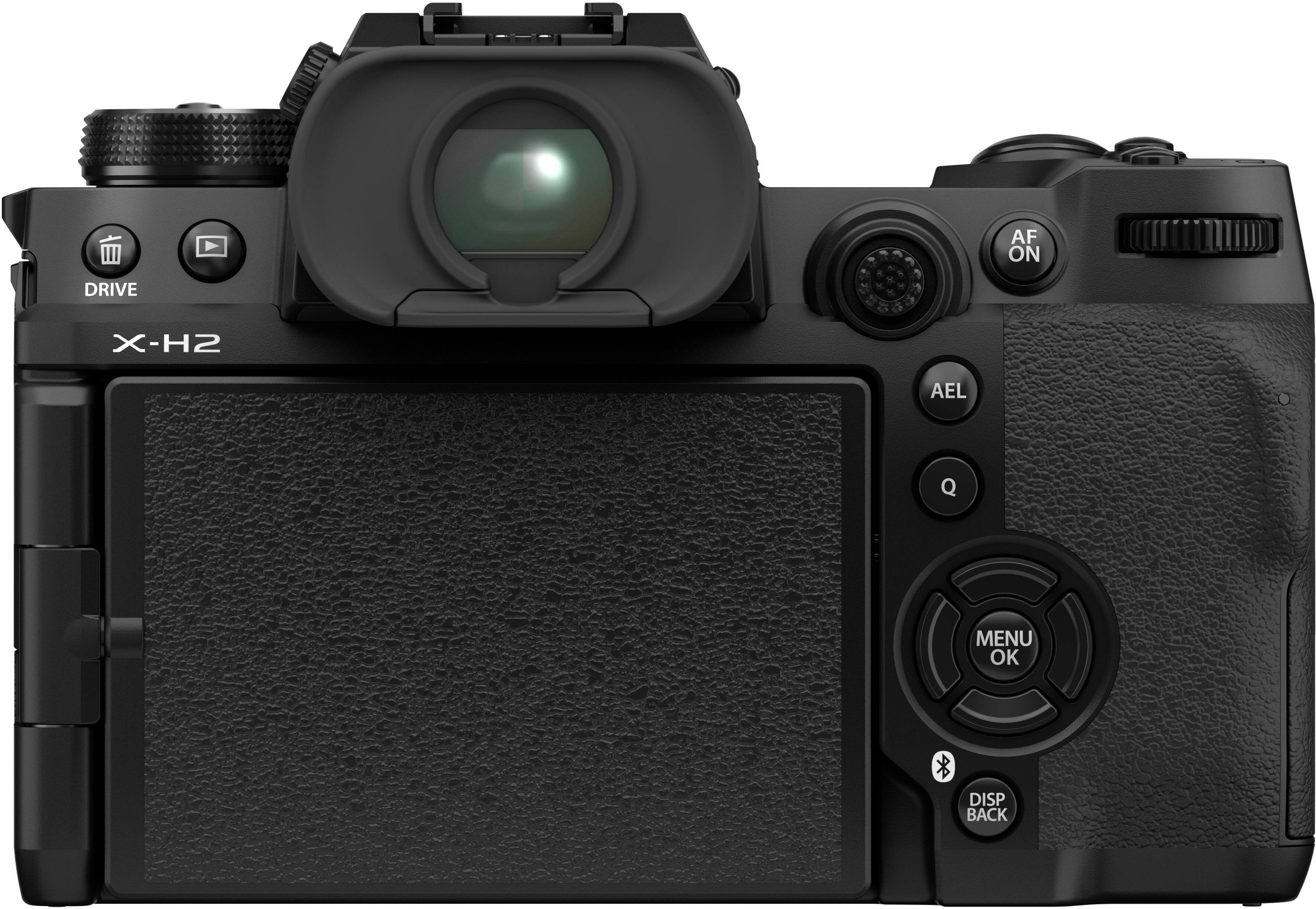 Fujifilm X H2 Mirrorless Camera (Body Only) Black 16757045 - Best Buy
