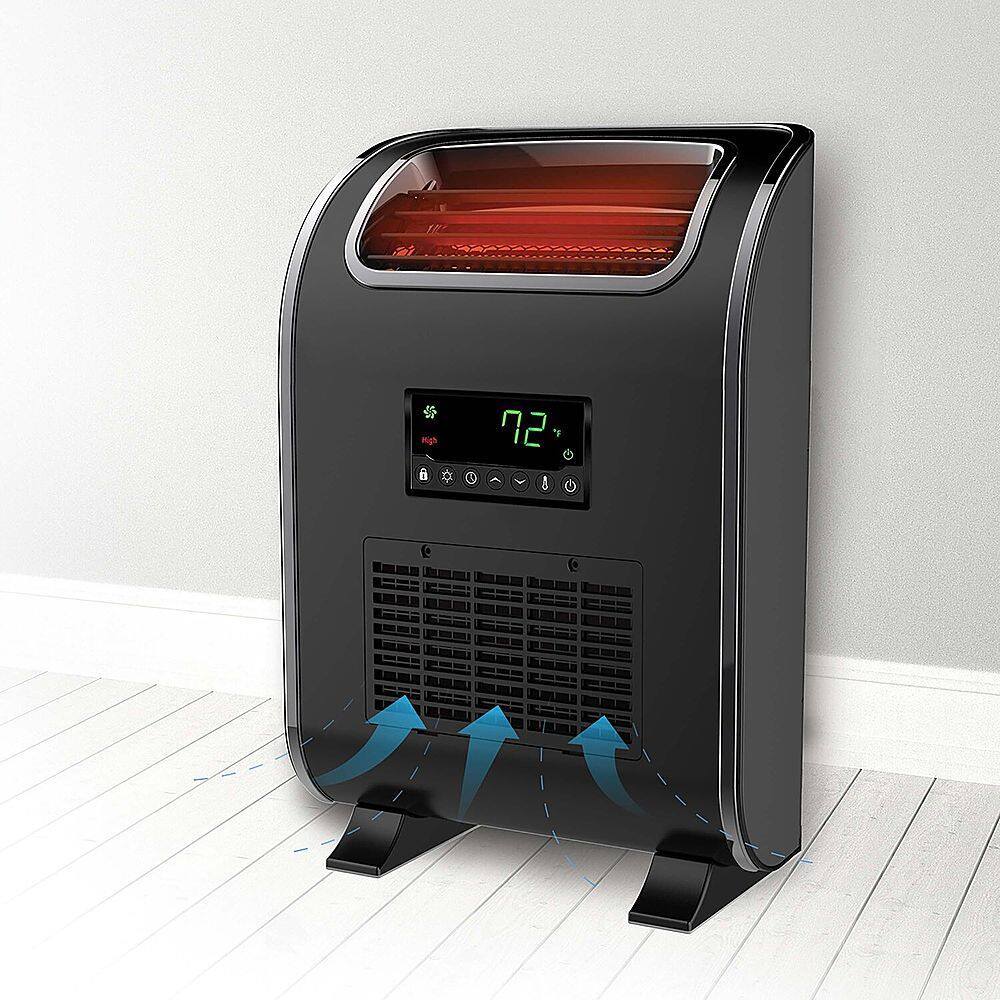 Customer Reviews: Lifesmart 3-Element Slim Line Heater Unit Black ...