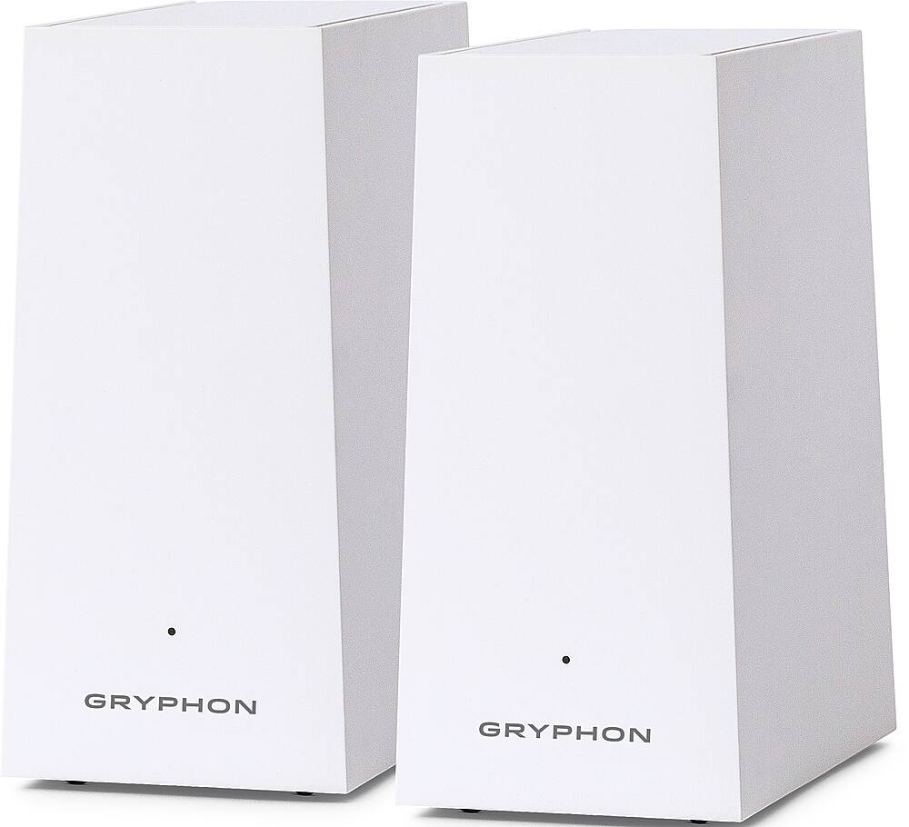 Gryphon AX Tri Band Mesh Wi Fi Router 2 pack White WiFi 6 2 pack - Best Buy