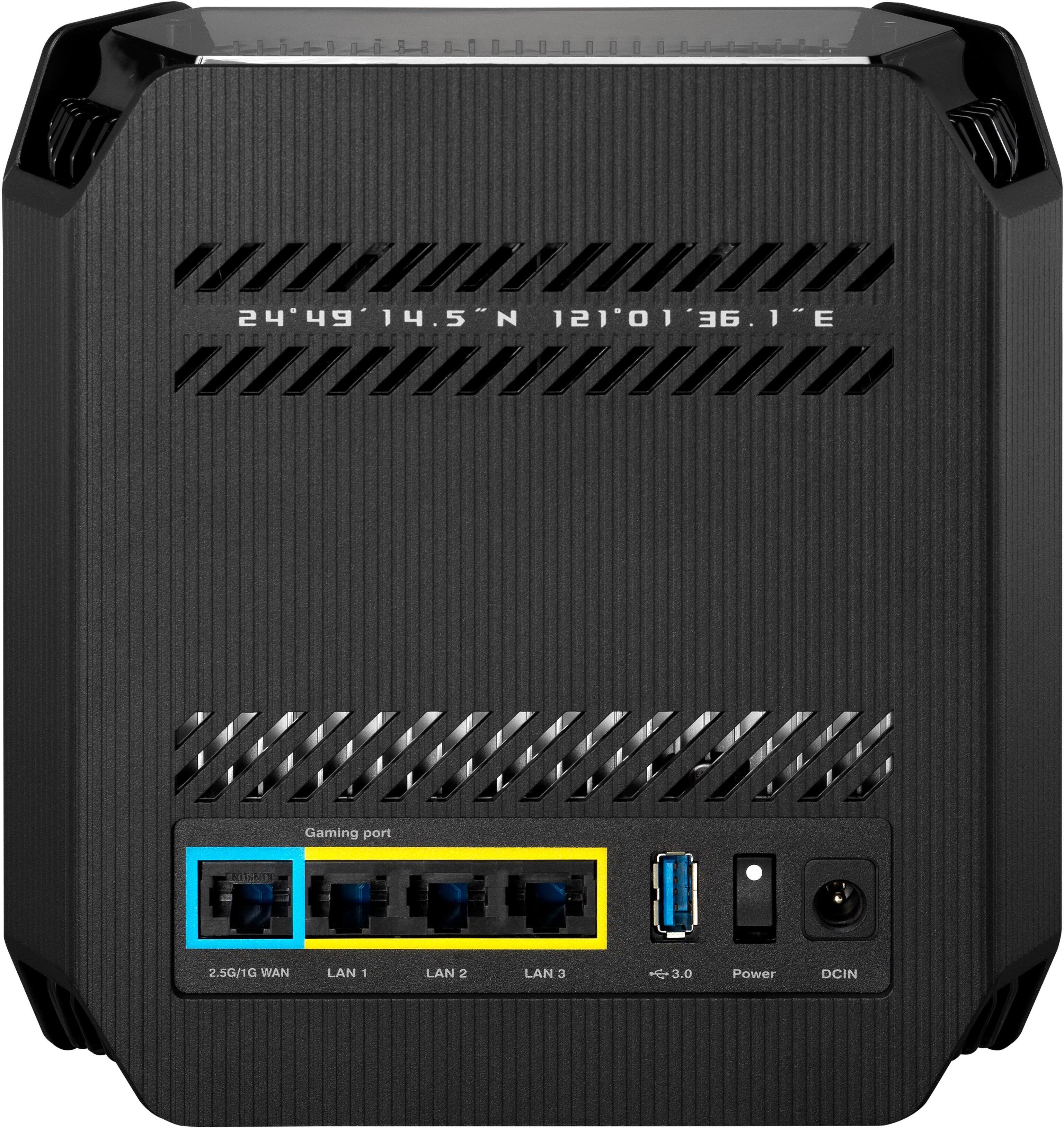 ASUS ROG Rapture GT 6 AX10000 Tri Band Mesh Wi Fi 6 Gaming Router (2 ...