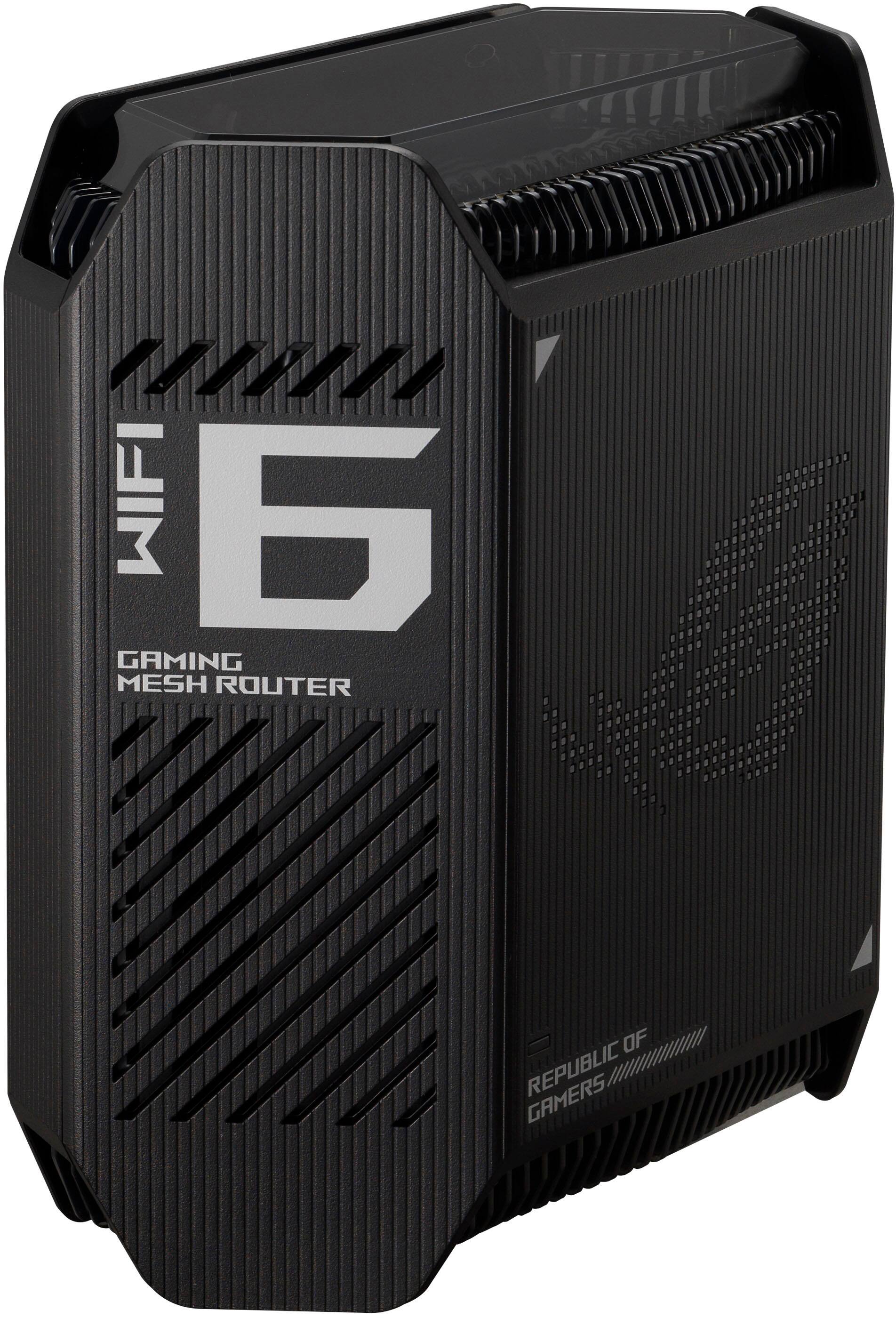 ASUS ROG Rapture GT 6 AX10000 Tri Band Mesh Wi Fi 6 Gaming Router (2 ...