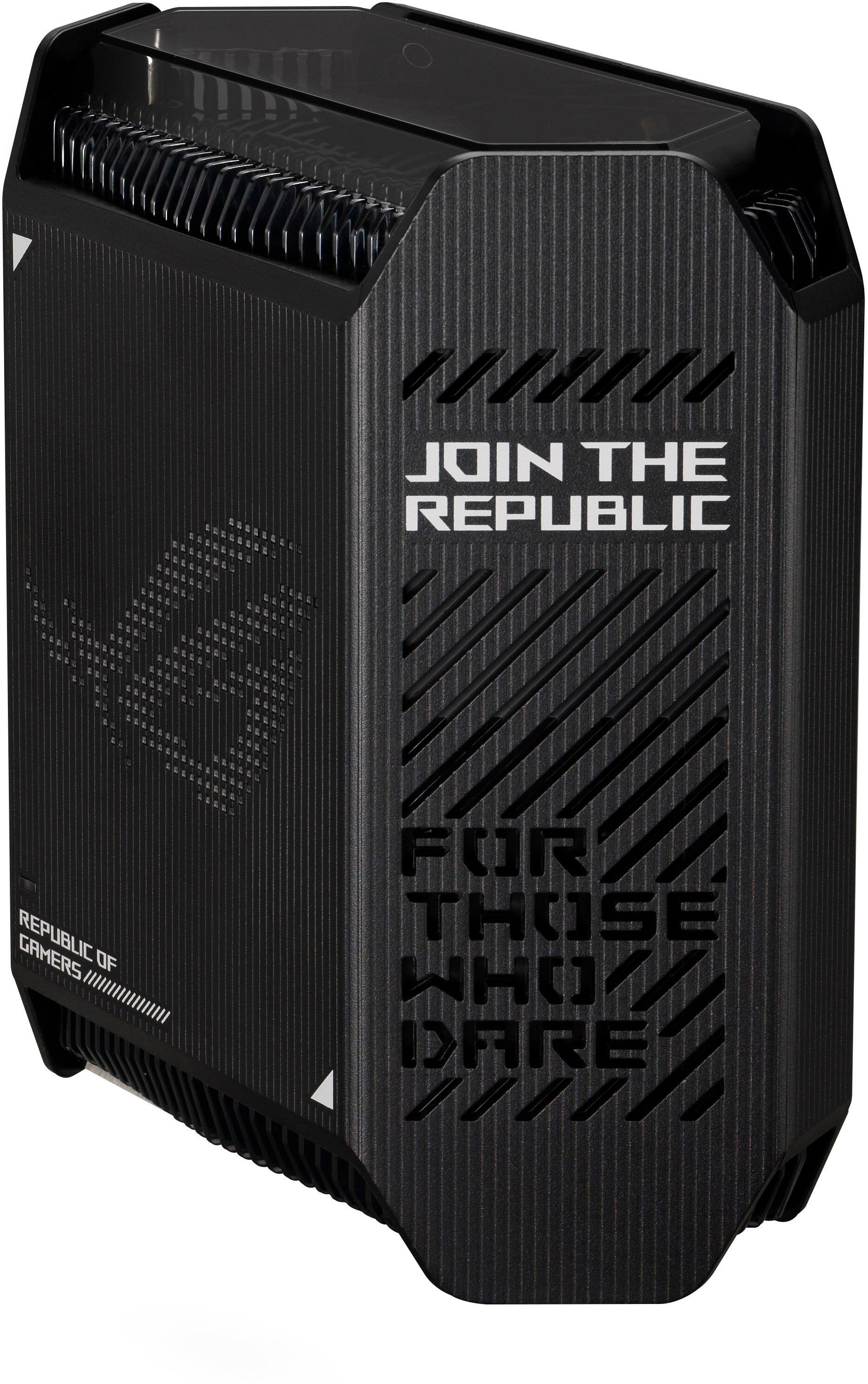 ASUS ROG Rapture GT 6 AX10000 Tri Band Mesh Wi Fi 6 Gaming Router (2 ...