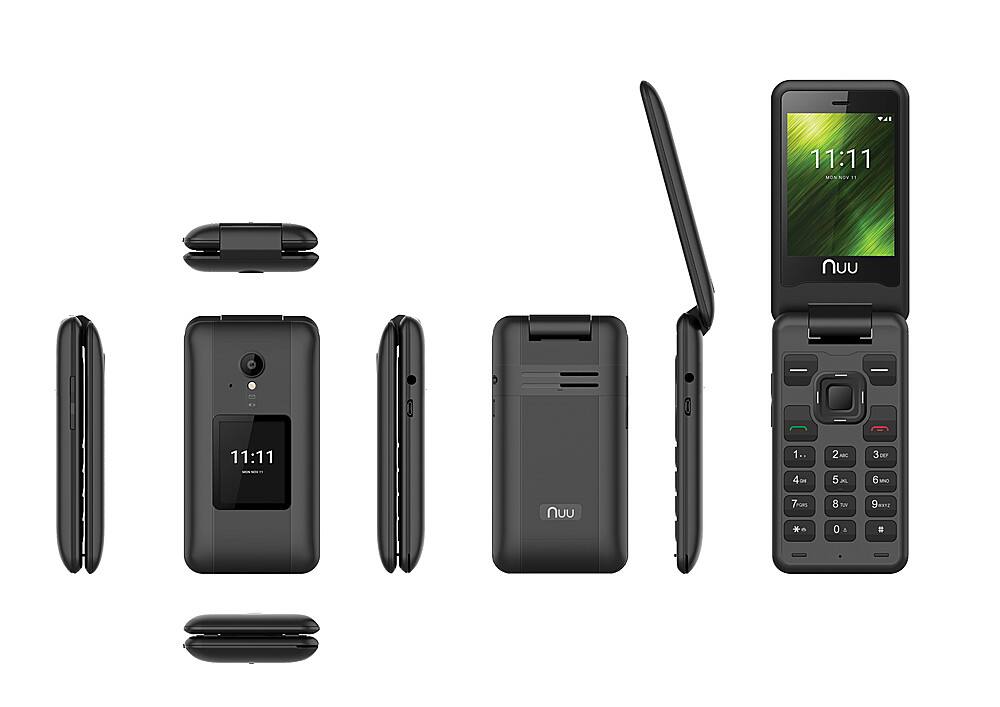 Best Buy: NUU Mobile F4L LTE (Unlocked) Black S2801L