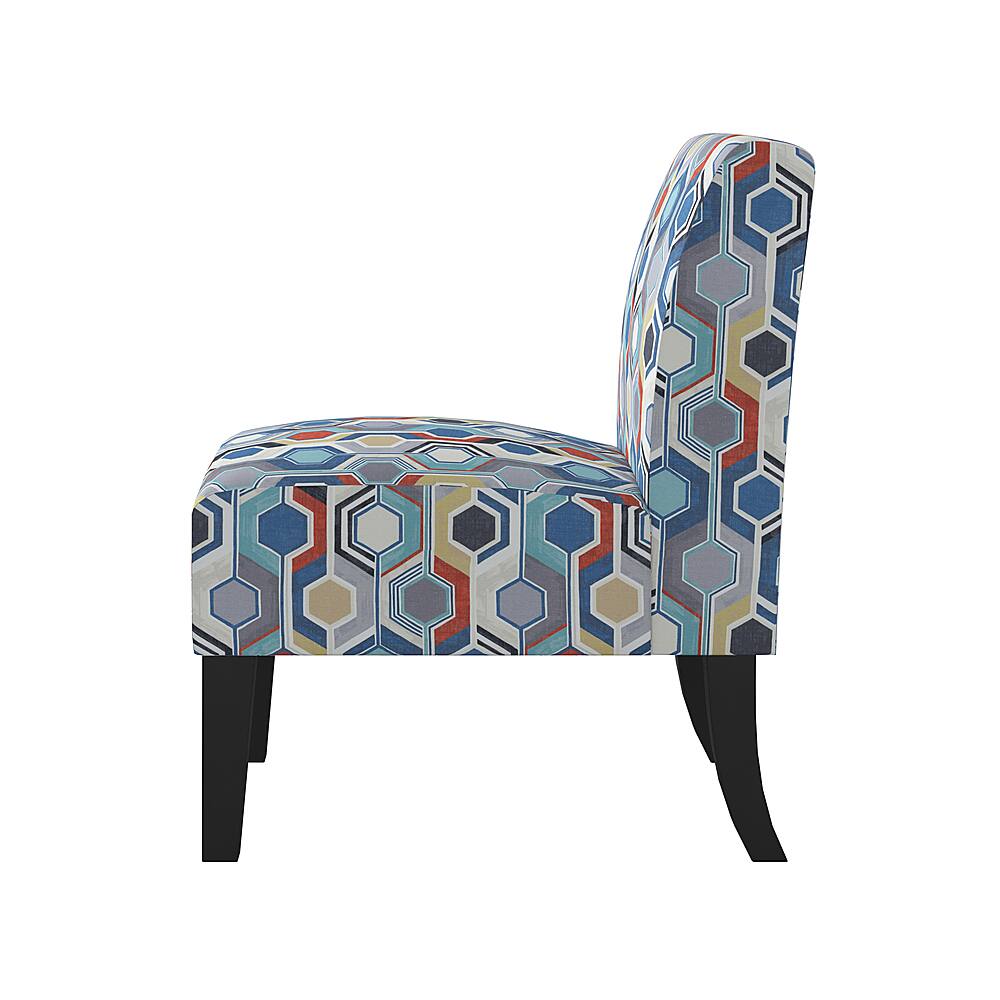 Best Buy: Handy Living Rousse Classic Beehive Print Armless Chairs (set ...