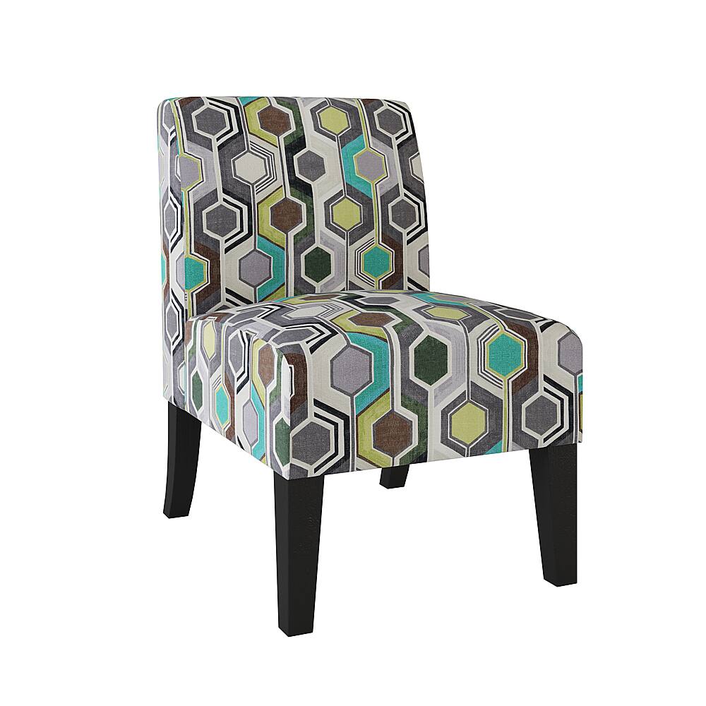 Best Buy: Handy Living Rousse Classic Beehive Print Armless Chairs (set ...