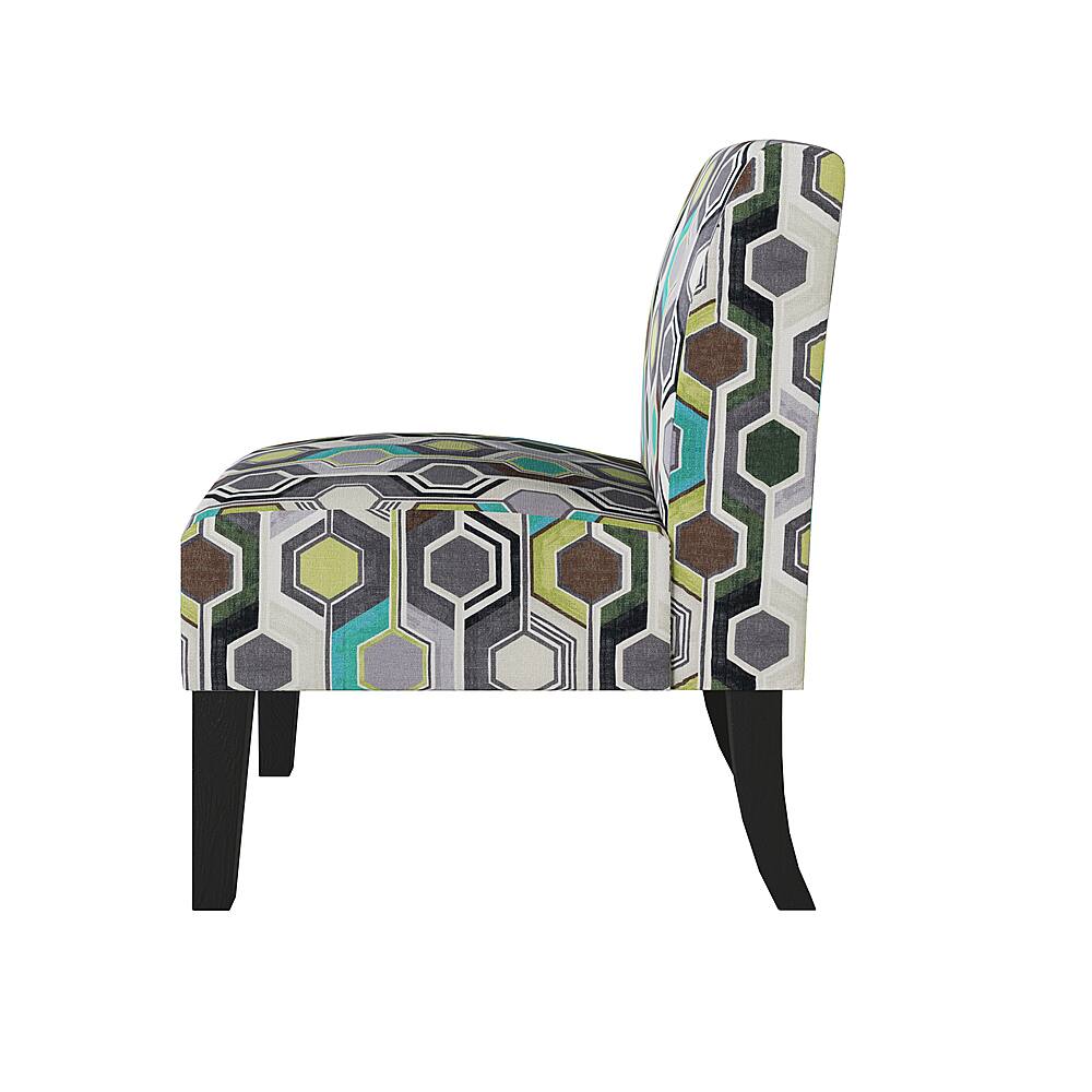 Best Buy: Handy Living Rousse Classic Beehive Print Armless Chairs (set ...