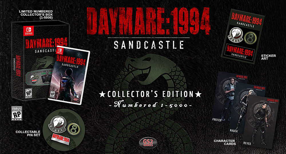 Best Buy: Daymare: 1994 Sandcastle Collector's Edition Nintendo Switch