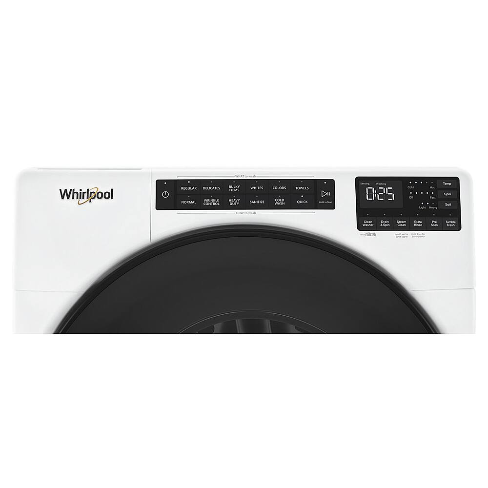 Whirlpool 5.0 Cu. Ft. High Efficiency Stackable Front Load Washer with ...