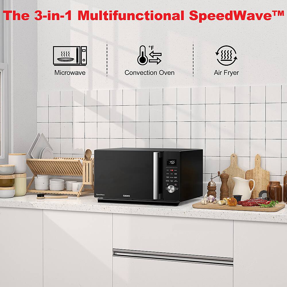 Best Buy: Galanz 1.6 Cu. Ft SpeedWave GSWWA16BKSA10