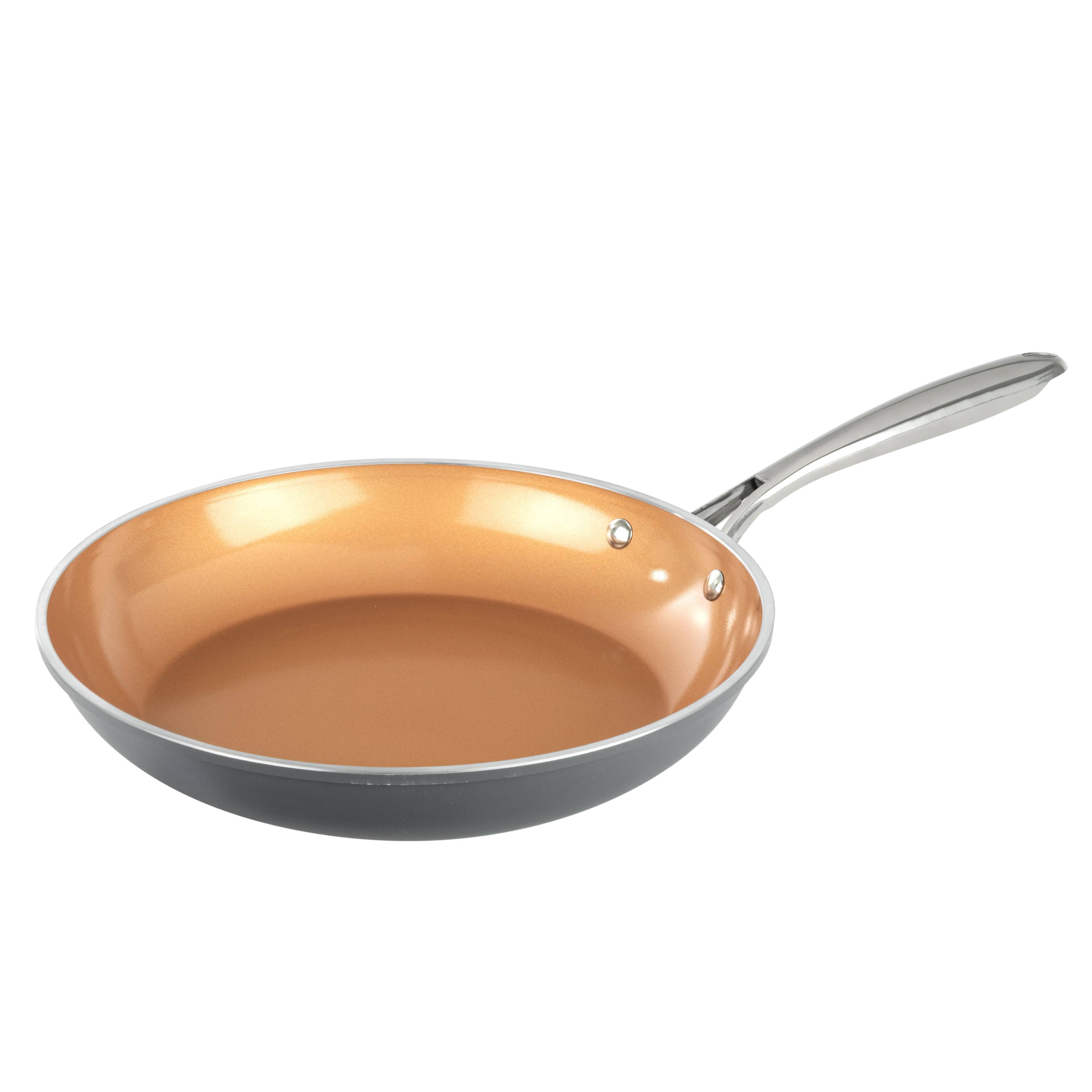 Gotham Steel 3 Pack Nonstick Fry Pan Set 8'' 10'' and 12'' Black 7770 ...