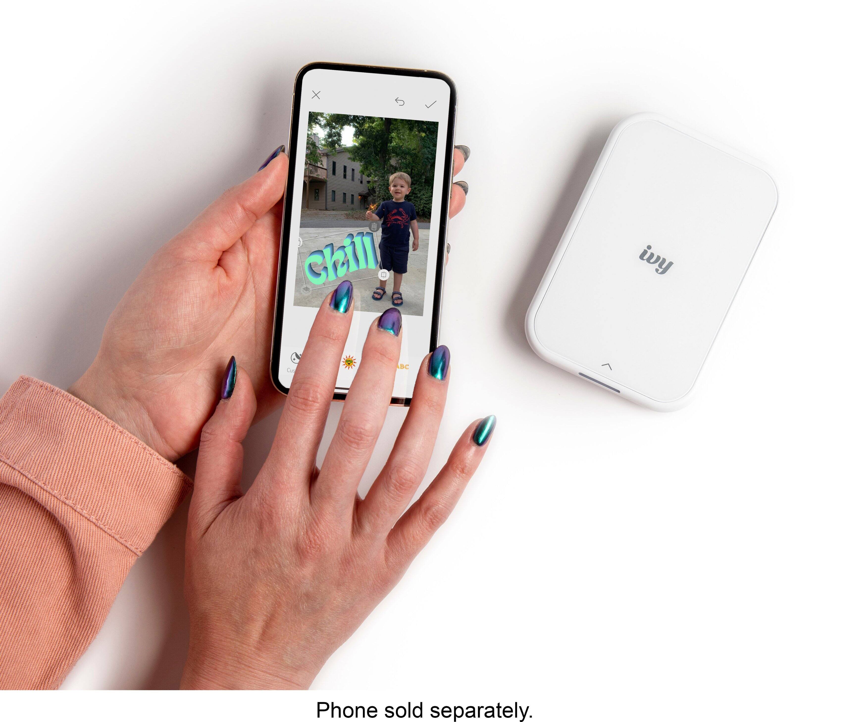 Canon IVY 2 Mini Photo Printer Pure White 5452C018 - Best Buy