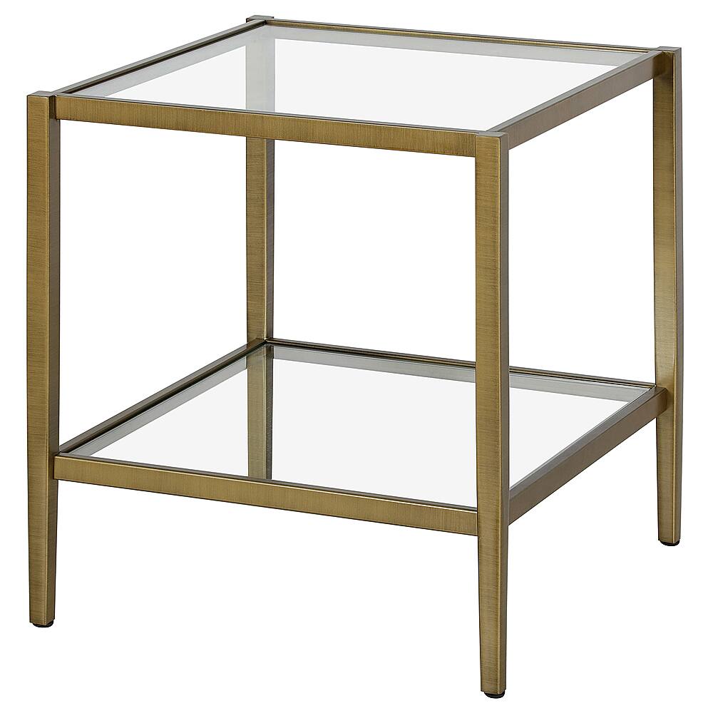 Best Buy: Camden&Wells Hera Square Side Table Antique Brass ST1631
