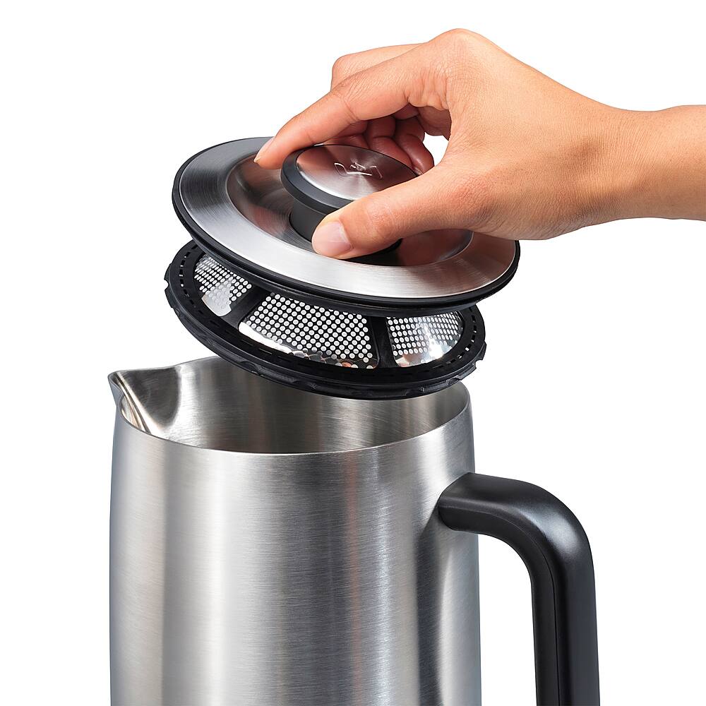 Wolf Gourmet TRUE Temperature 1.5 Liter Electric Kettle Stainless Steel ...