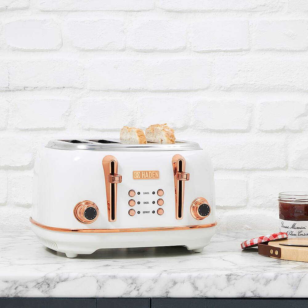 Questions and Answers: Haden Heritage 4 Slice Toaster Ivory/Copper ...