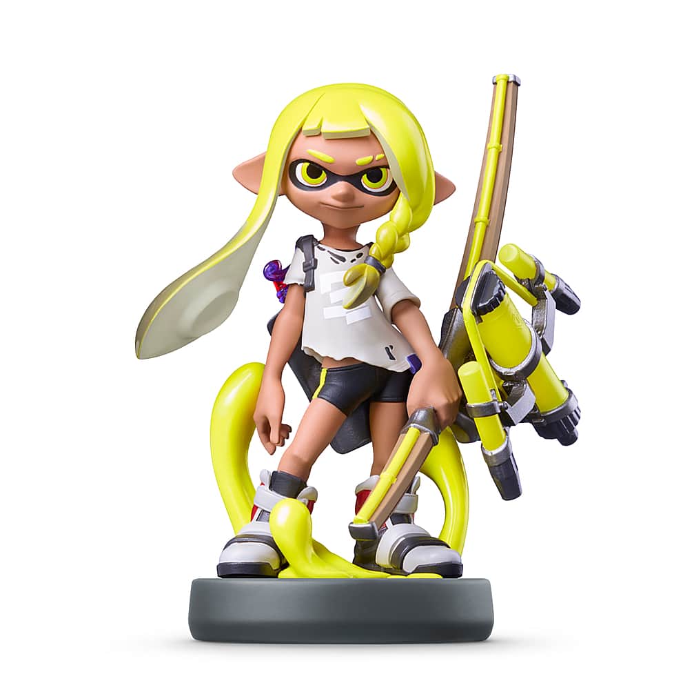 Questions and Answers: Nintendo amiibo (Splatoon Series) Inkling Yellow NVLCAEAS - Best Buy