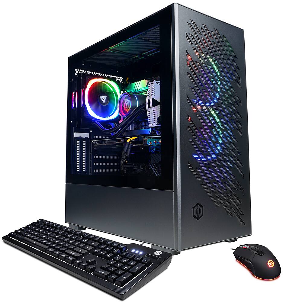 CyberPowerPC Gamer Xtreme Gaming Desktop Intel Core i5 13600KF 16GB Memory NVIDIA GeForce RTX ...
