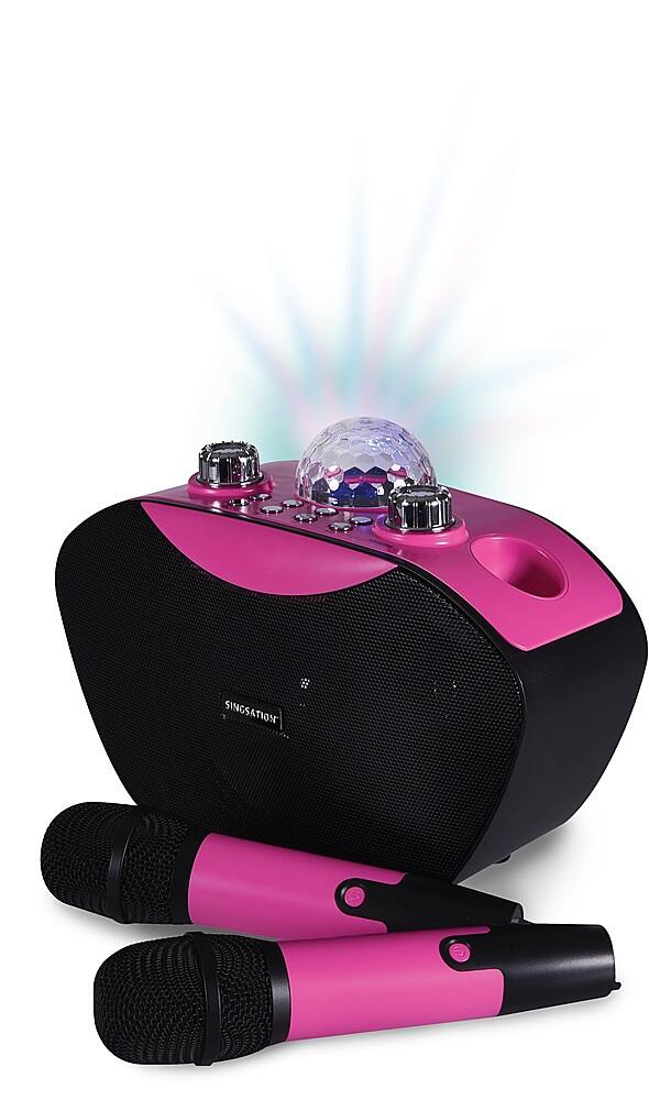 Best Buy: Singsation FREESTYLE Wireless Karaoke System Pink SPKAW10PK