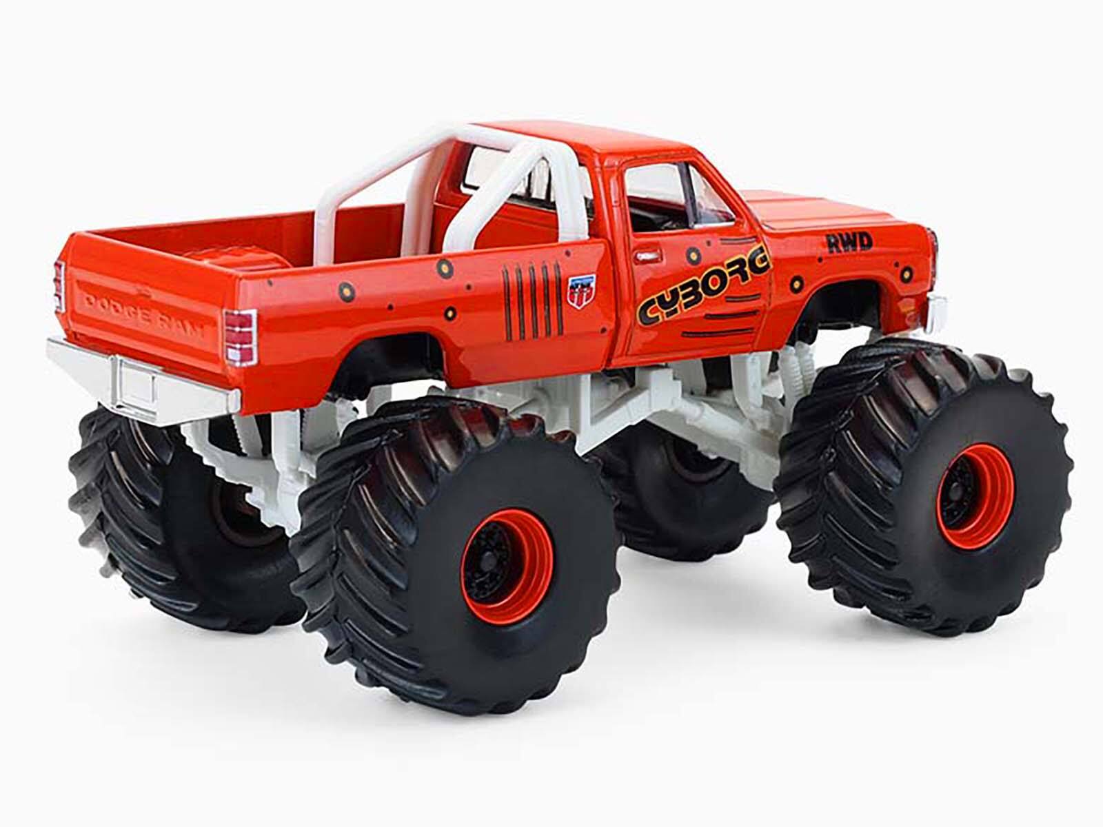 1990 Dodge Ram D250 Monster Truck "Cyborg" "Kings of Crunch" Series 16 ...