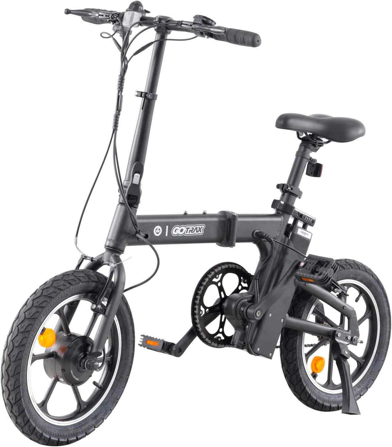 GoTrax Shift S1 Foldable Ebike w/ 15 mile Max Operating Range and 20 ...