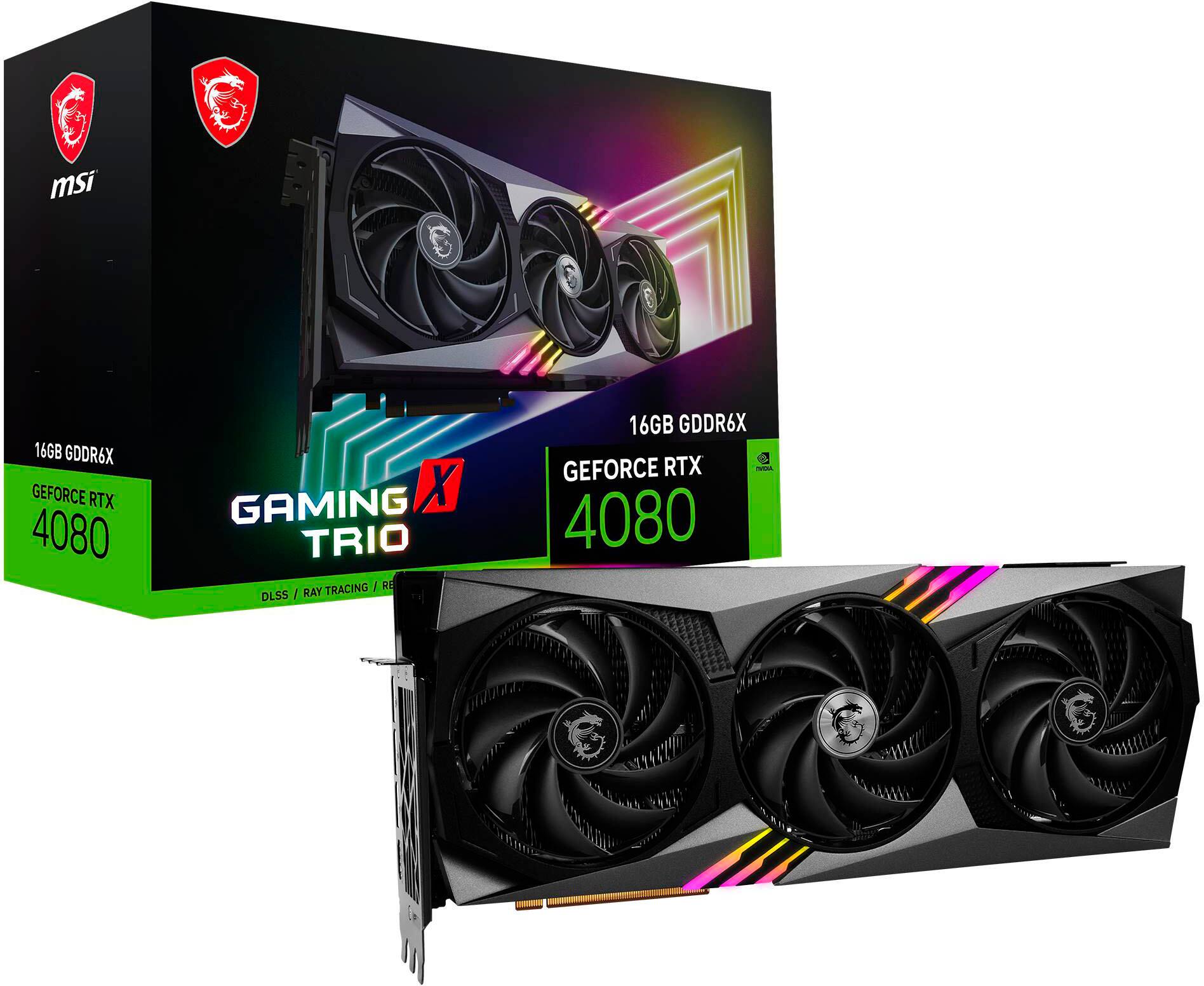 MSI RTX 4080 16GB GAMING X TRIO MSI RTX 4080 16GB GAMING X TRIO