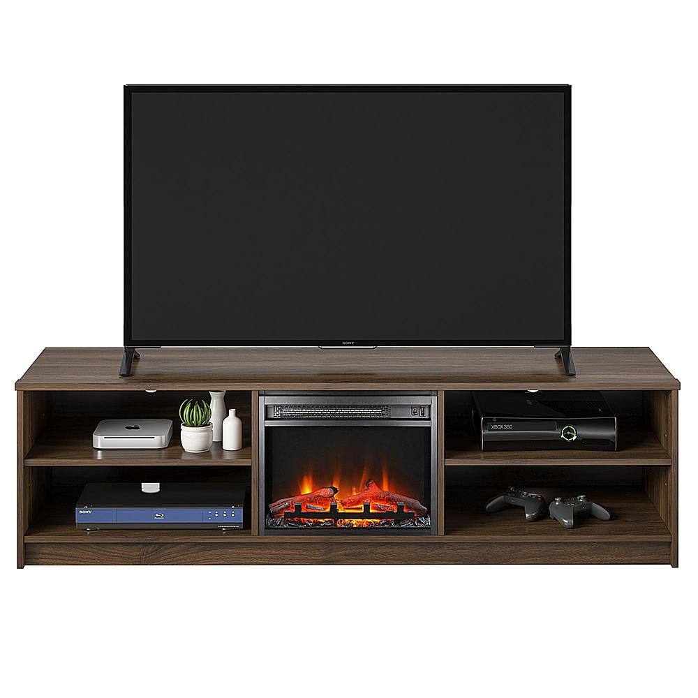 Questions and Answers: Ameriwood Home Noble 75" TV Stand with Fireplace ...