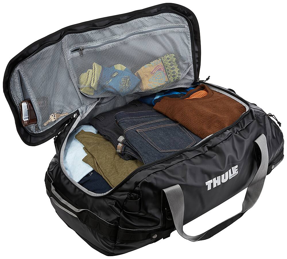 Best Buy: Thule Chasm 90L Duffel Bag Black 3204417