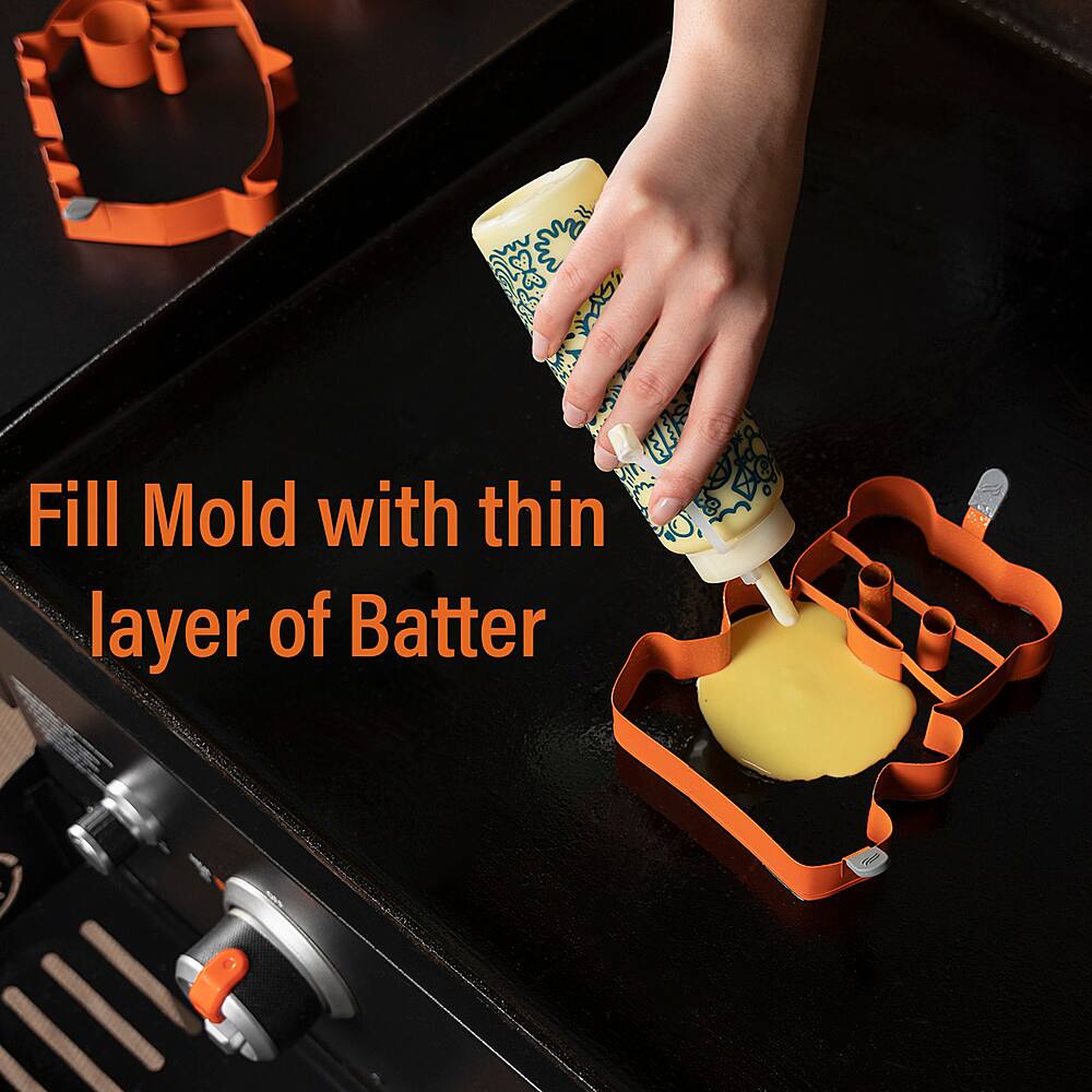 Best Buy: Blackstone 9 Piece Griddle Pancake Art Kit with Molds and ...