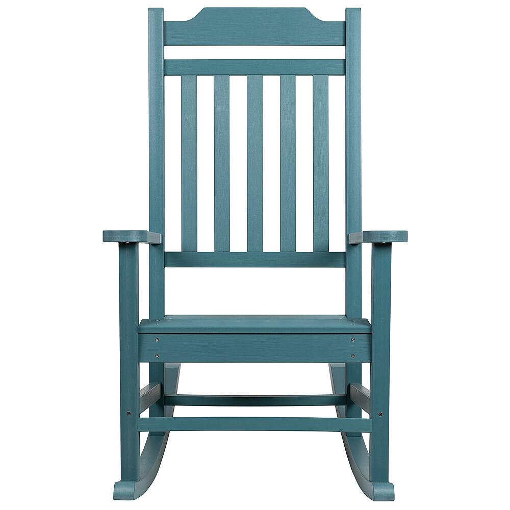 Alamont Home Winston Rocking Patio Chair Teal ALA-KKD2-465083 - Best Buy