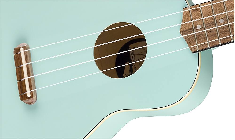 Customer Reviews: Fender Venice Soprano 4-String Ukulele Daphne Blue ...
