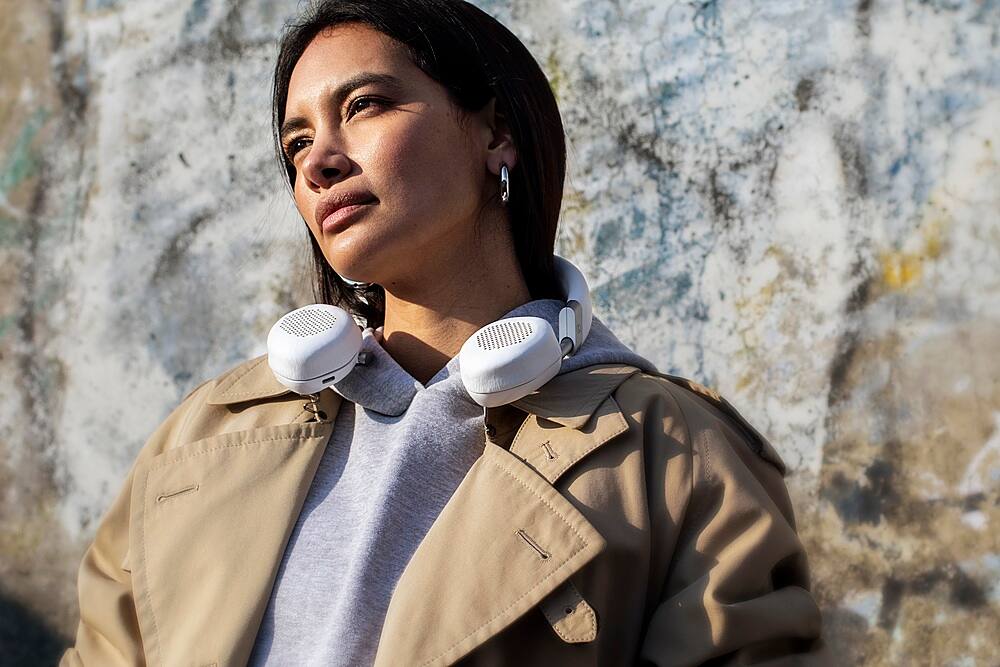 Best Buy: V-MODA S-80 On-Ear Bluetooth Headphones White S-80-WH