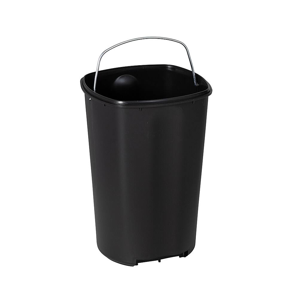 Best Buy: Honey-Can-Do 12 Liter Square Stainless Steel Step Trash Can ...