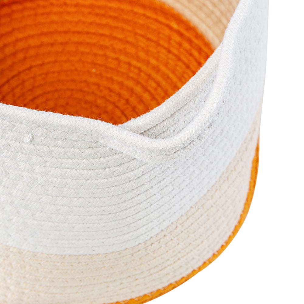 Best Buy: Honey-Can-Do Nesting Cotton Rope Storage Basket Set Ombré ...