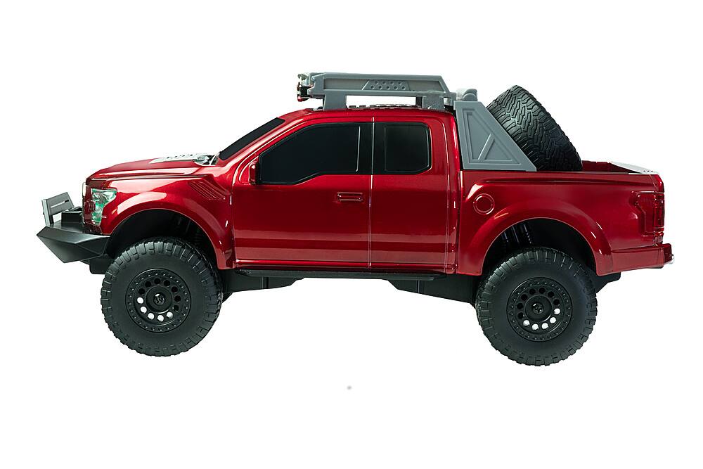 Best Buy: QFX Rechargeable Bluetooth Speaker with LED Party Lights Red ...