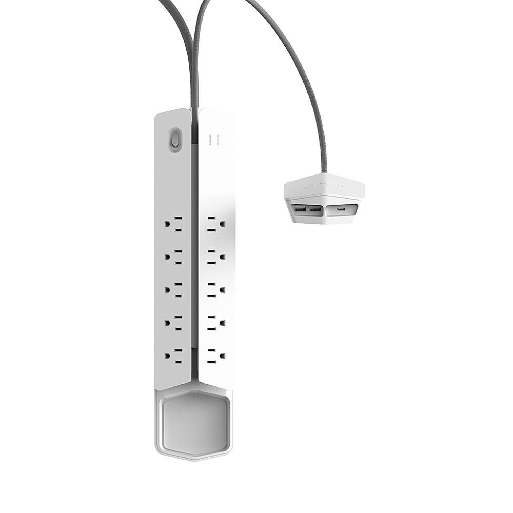 Best Buy: Monster Power Center Vertex XL 10AC ports, 2 USB-A 20W USB-C ...