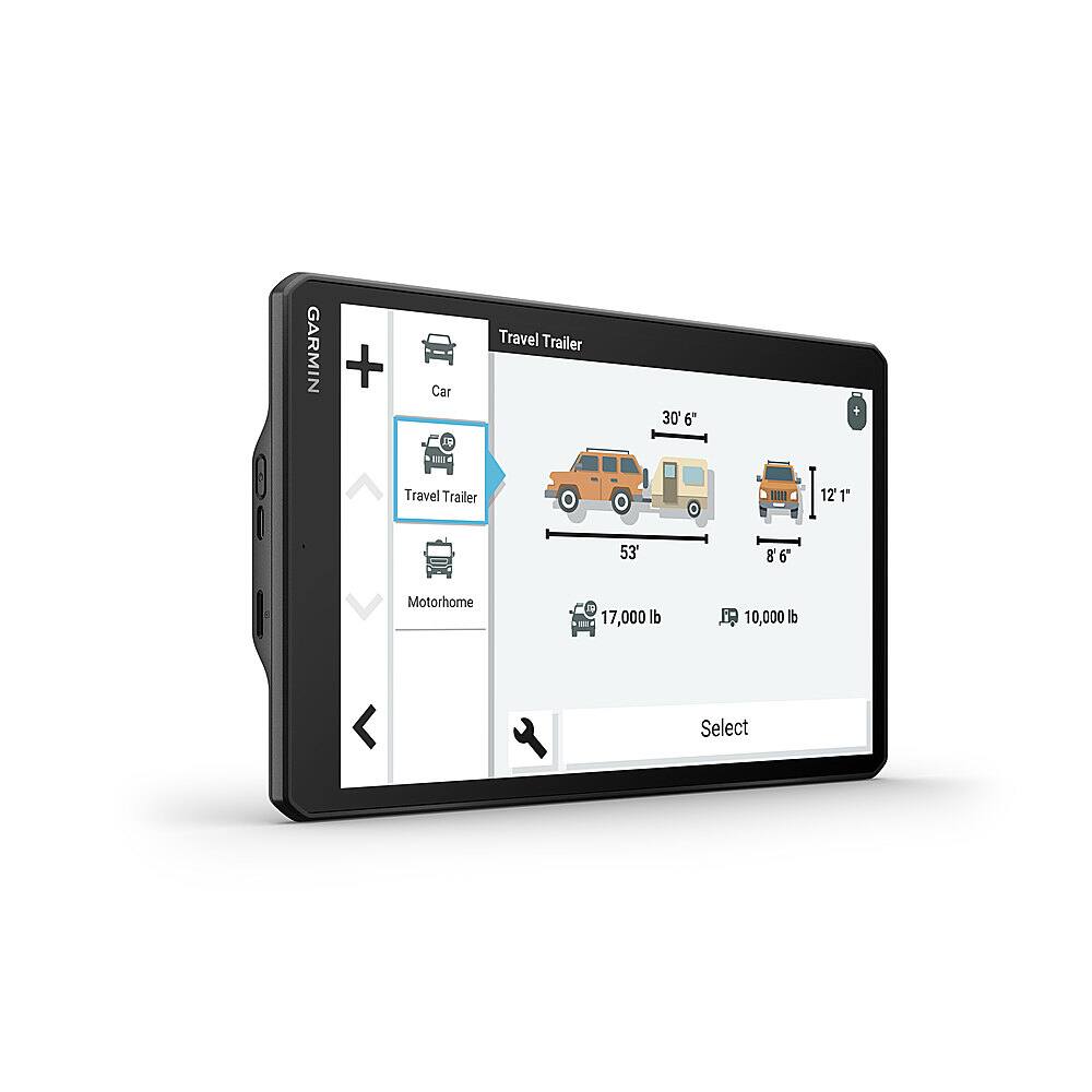 Garmin RV 1095 10" GPS Navigator with Built In Bluetooth Black 010 ...