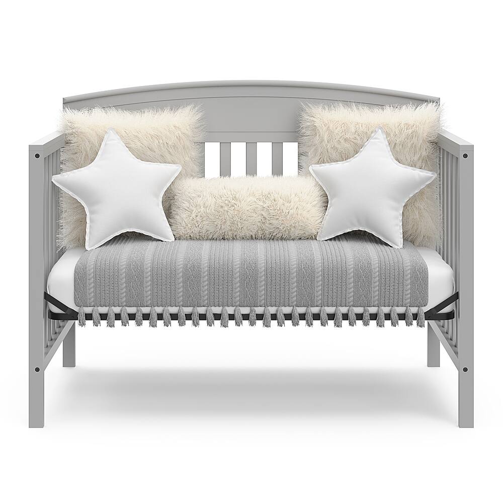 Best Buy: Graco Benton 5-in-1 Convertible Crib Pebble Gray 04530-21F