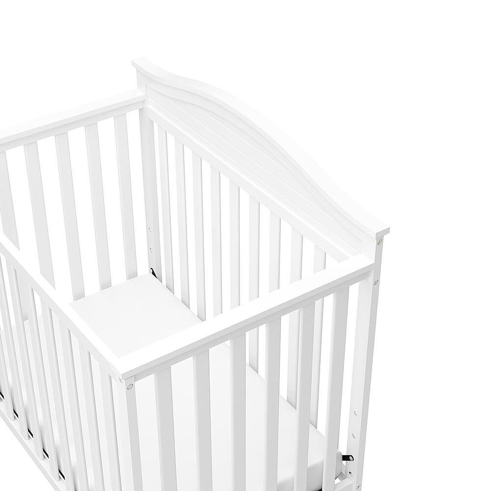 Best Buy: Graco Stella 4-in-1 Convertible Mini Crib White 04511-101
