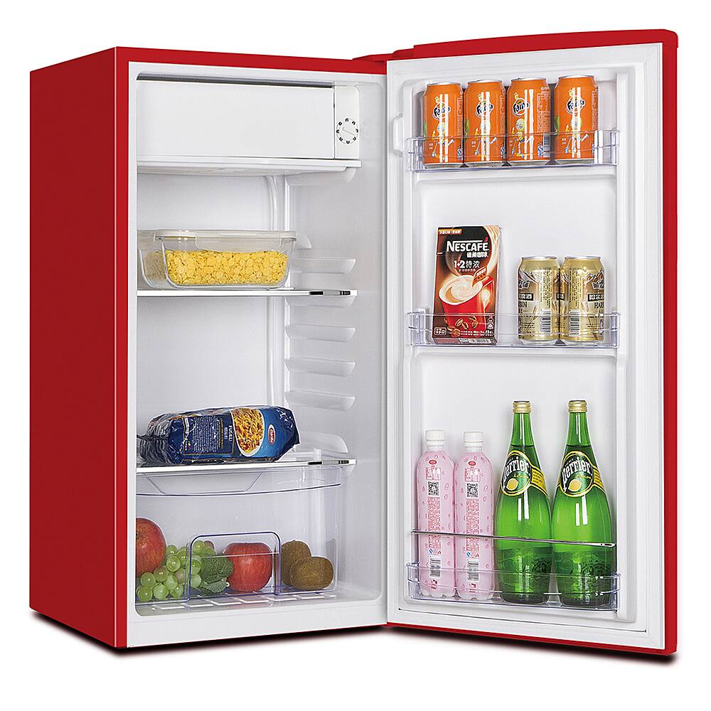 Best Buy: Avanti Retro Series Mini-Fridge 3.1 cu. ft. RMRS31X5R-IS