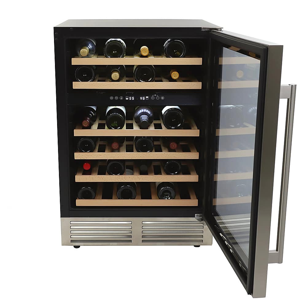 Best Buy: Avanti Designer Series 46 Bottle Dual-Zone Wine Cooler with ...