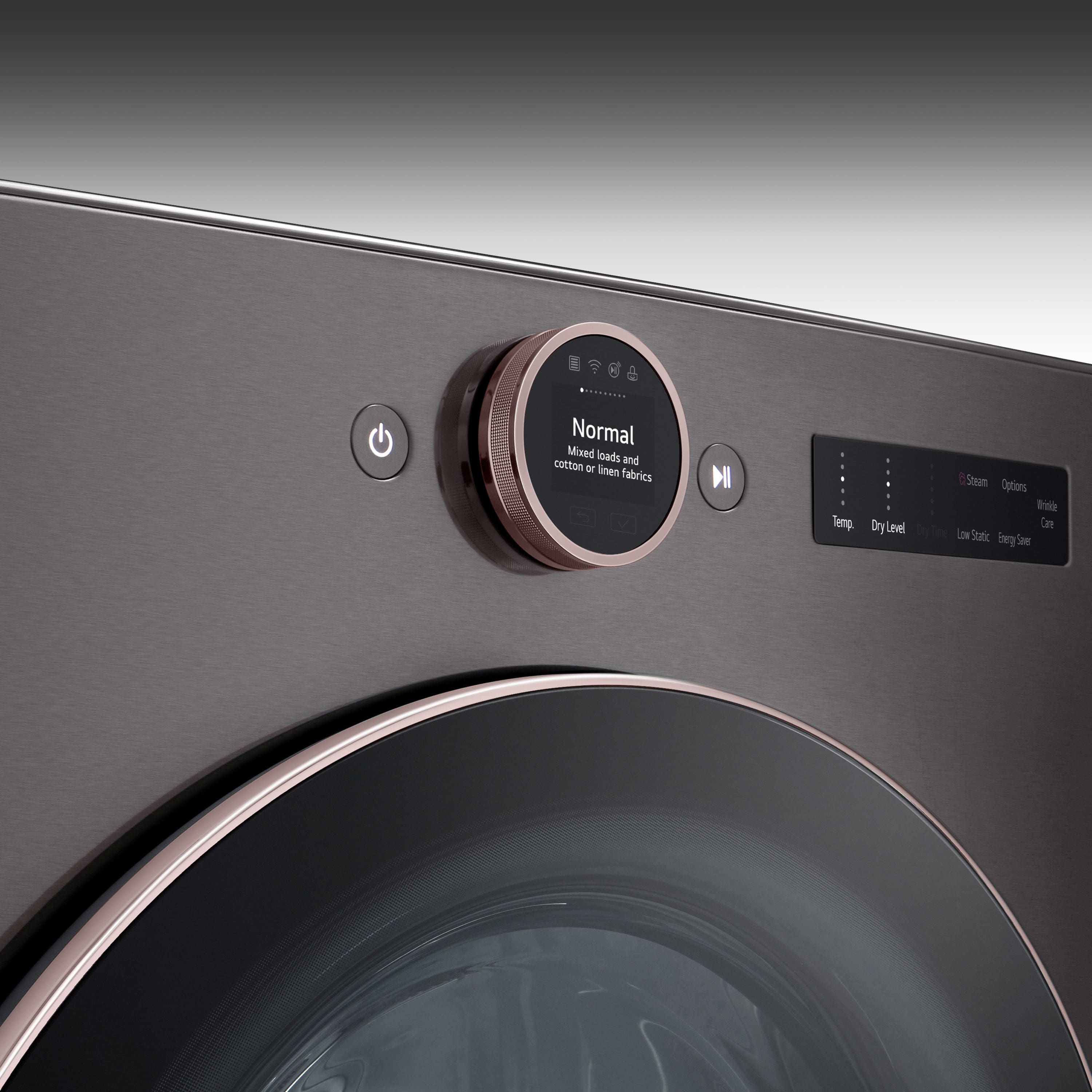 LG 7.4 Cu. Ft. Stackable Smart Gas Dryer with Steam and Sensor Dry Black Steel DLGX6501B - Best Buy