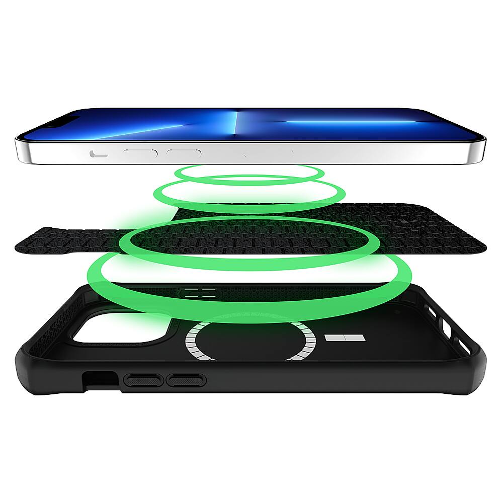 Best Buy: Itskins Hybrid R Silk MagSafe Case for Apple iPhone 14 Pro ...