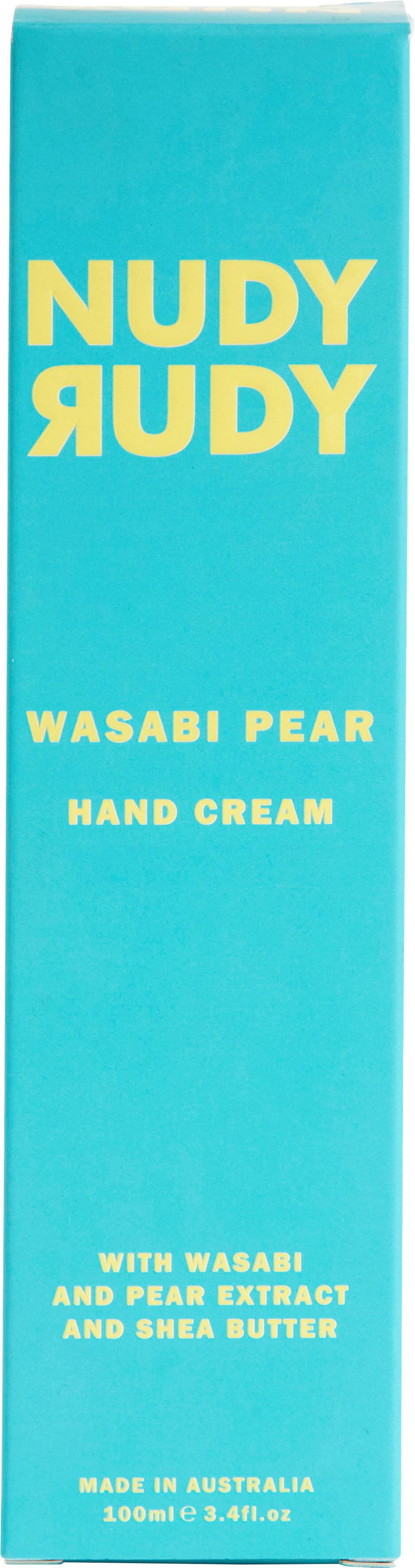 Customer Reviews: Nudy Rudy Hand Cream Wasabi Pear Aqua NRHC-WP-0275 ...