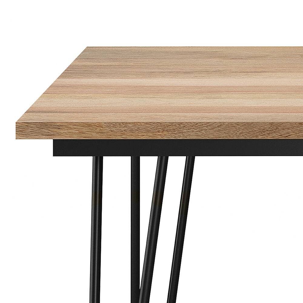 Simpli Home Hunter 42 inch Square Dining Table Natural AXCHUN-DT-42SQ ...