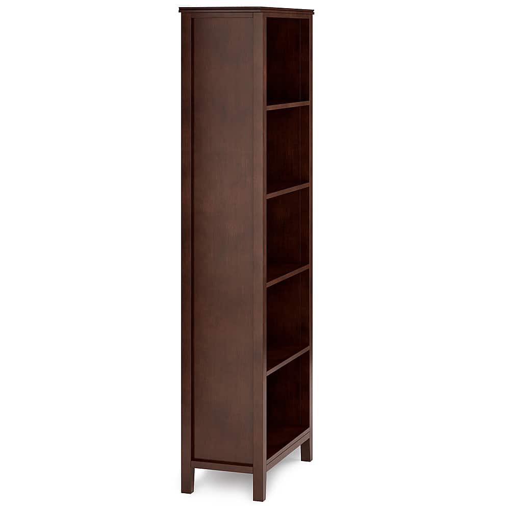 Simpli Home Artisan 5 Shelf Bookcase Russet Brown AXCART09-RUS - Best Buy