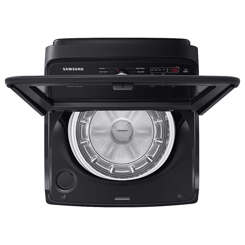 Best Buy: Samsung Open Box 4.9 cu. ft. Large Capacity Top Load Washer ...
