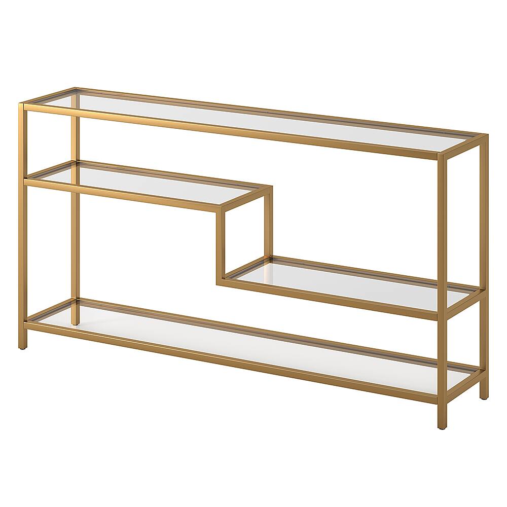 Best Buy: Camden&Wells Mathis Console Table Gold AT1864
