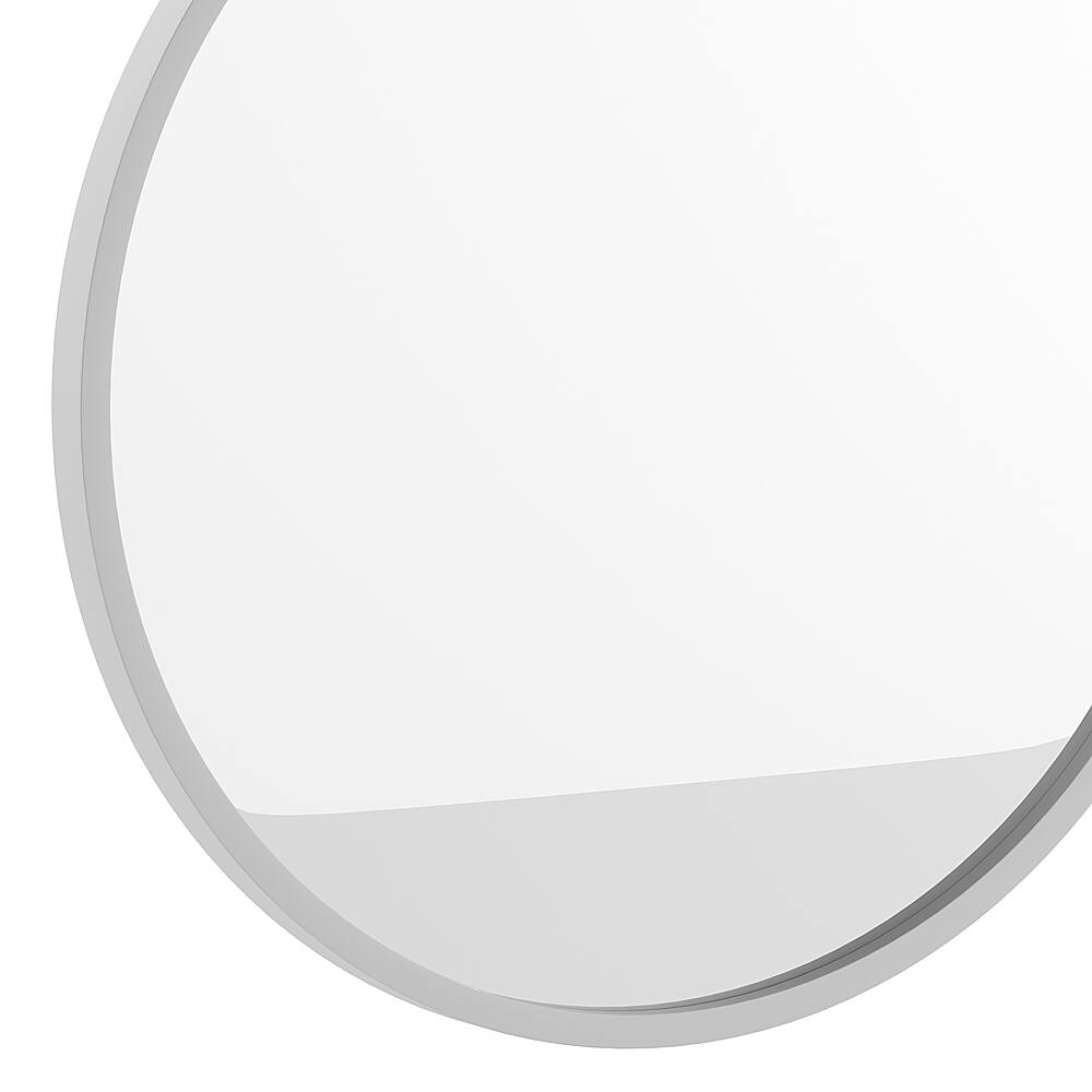 Best Buy: Flash Furniture Julianne 20" Round Wall Mounted Mirror Silver ...