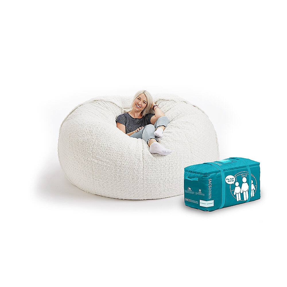 Best Buy: Lovesac Supersac Bundle Sea Mist Channeled Phur VU5359